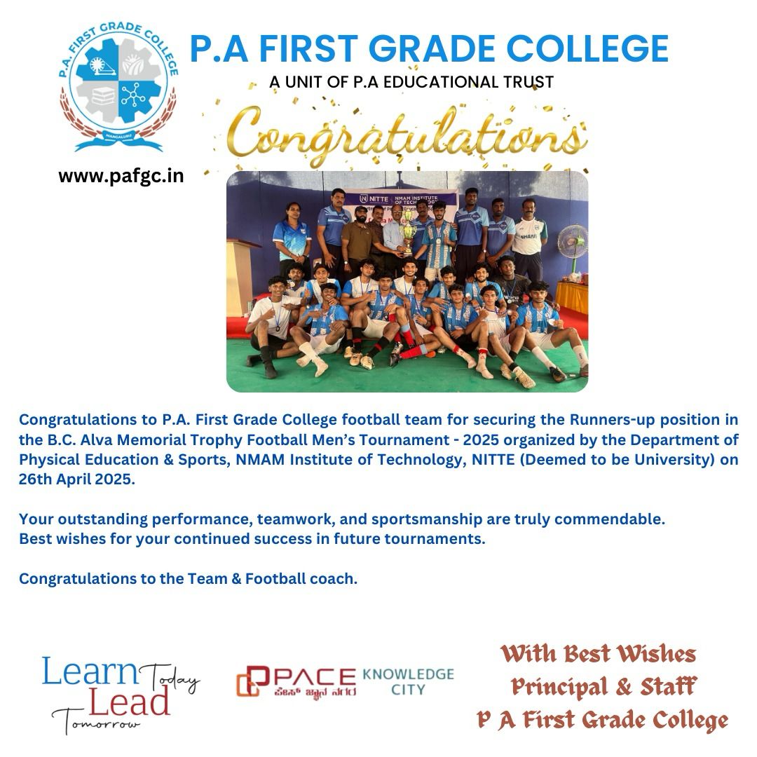PA First Grade College Mangalore